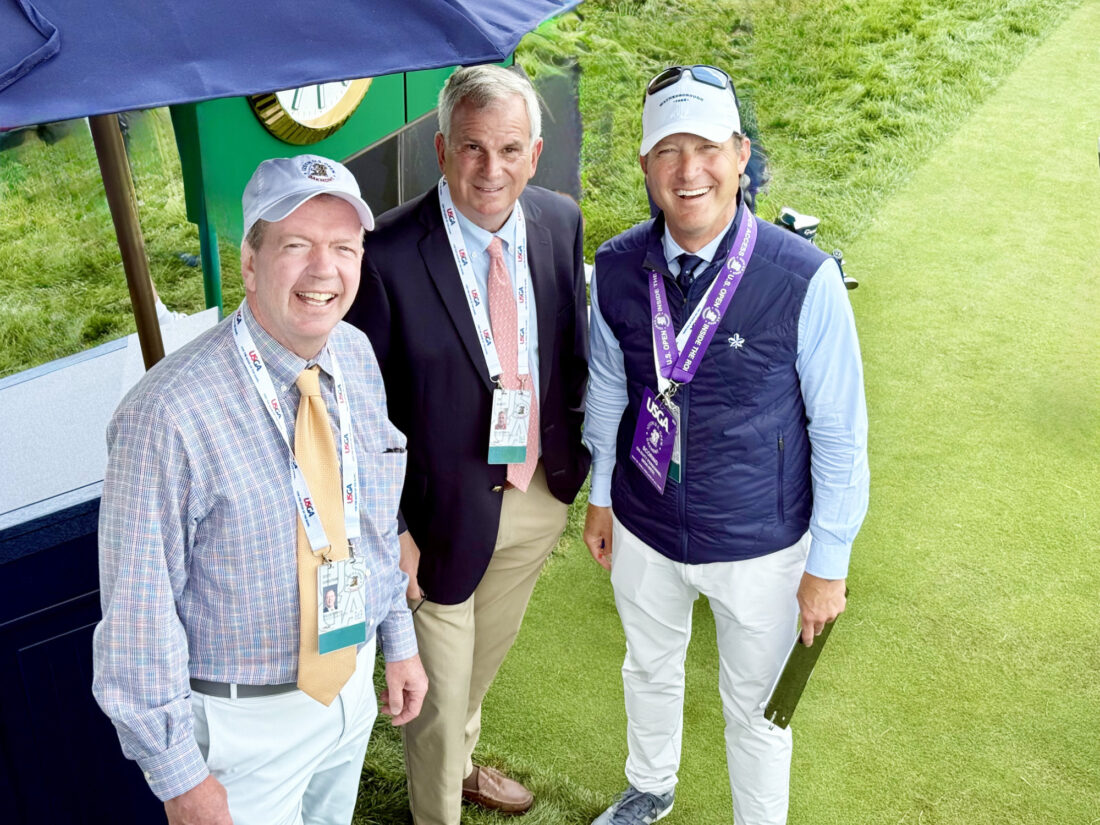 Local golf pro serves as U.S. Open practice round starter | News ...